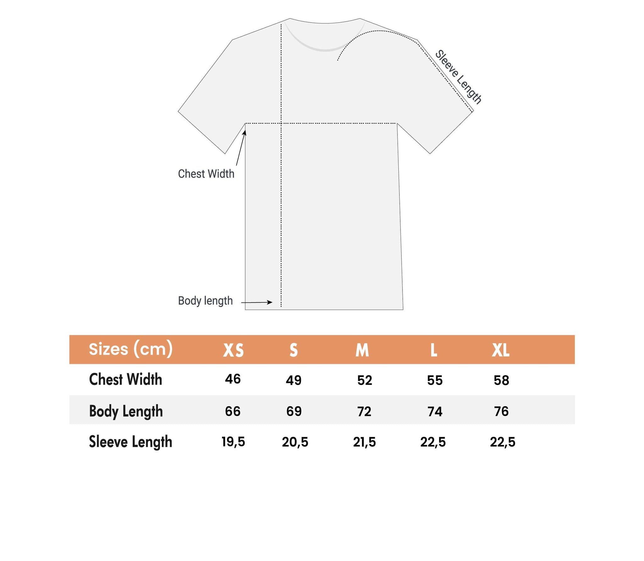 Size Guide – Art Ethical